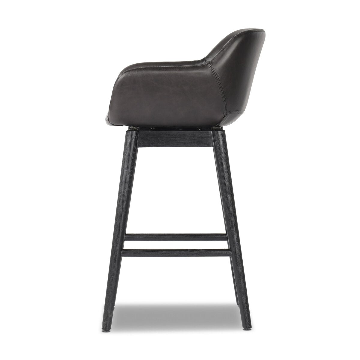 Hannah Swivel Stool | Sonoma Black – Simone & Ivy