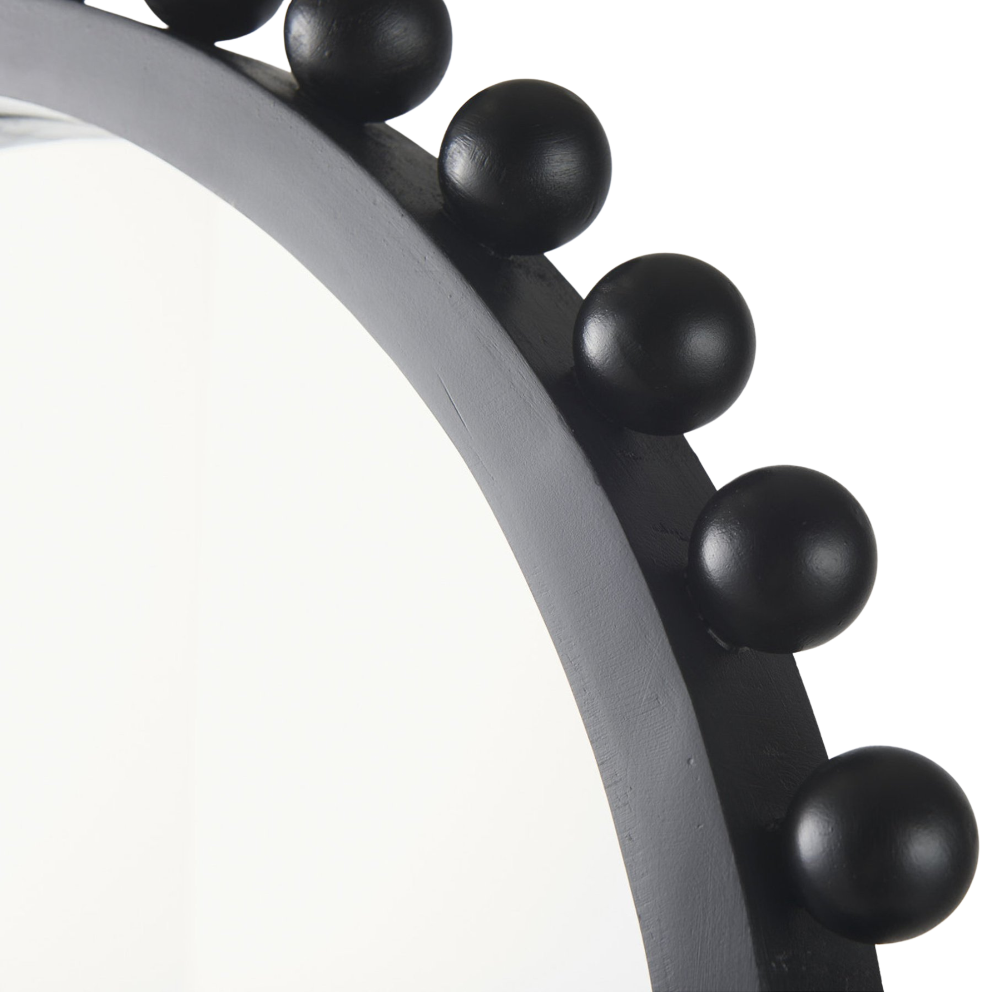Leeha Mirror - Black – Simone & Ivy