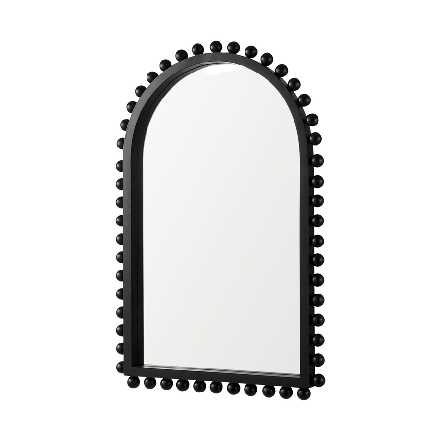 Leeha Mirror - Black – Simone & Ivy